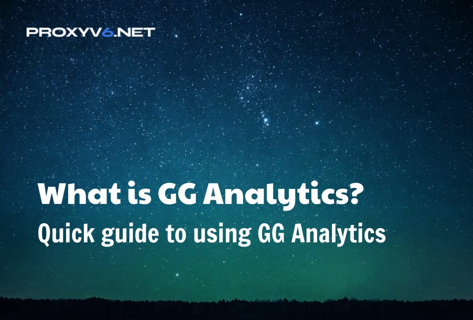 What is GG Analytics? Quick guide to using GG Analytics