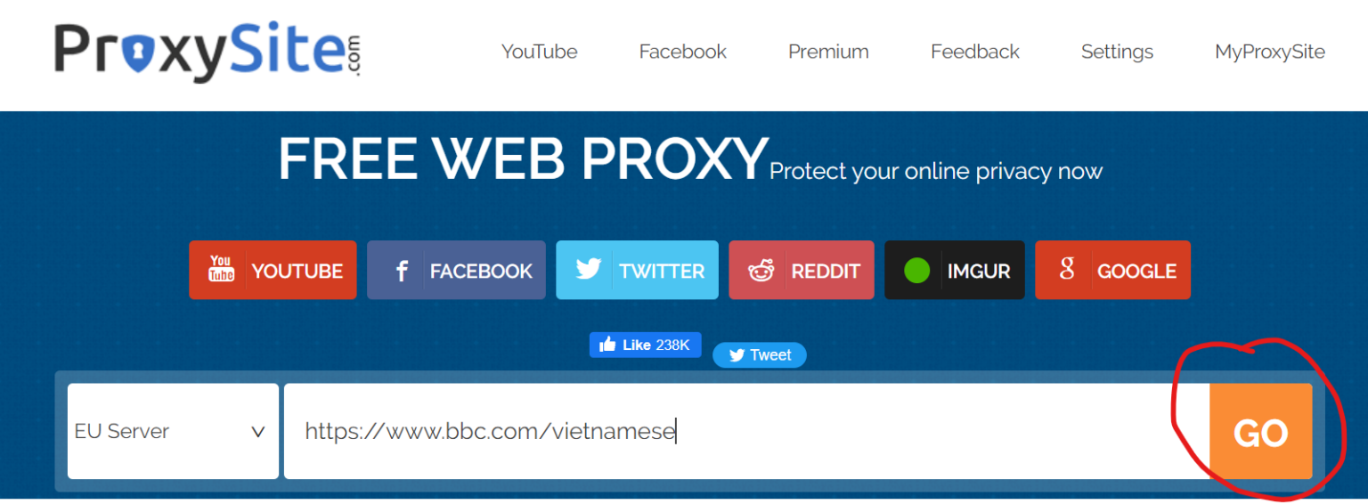 Proxy Site là gì? Hướng dẫn sử dụng Proxy Web miễn phí